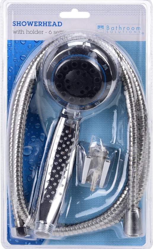 Douchekop - 5 standen - Doucheset - Handdouche kop - Regendouche kop - Handdouche met... | bol