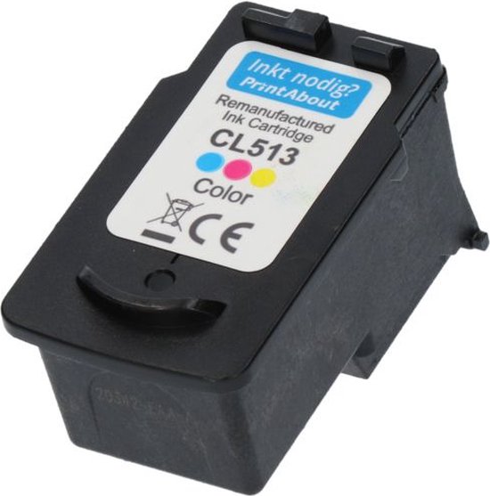 Huismerk Canon CL-513 Inktcartridge 3-kleuren Hoge capaciteit | bol.com