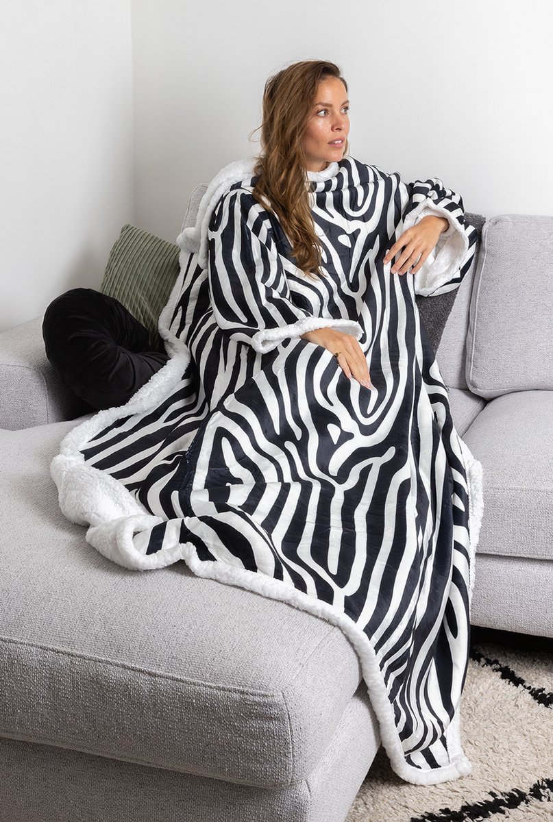 Snuggie - Deken Met Mouwen - Fleece Deken - Fleece Deken Met Mouwen ...