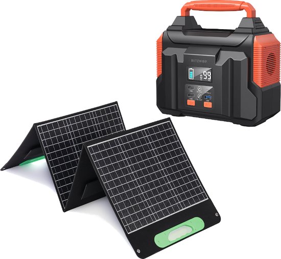 Zonnepaneel Set - Solar Powerstation - Zonnepaneel Camper - Zonne-Energie Generator -... | bol