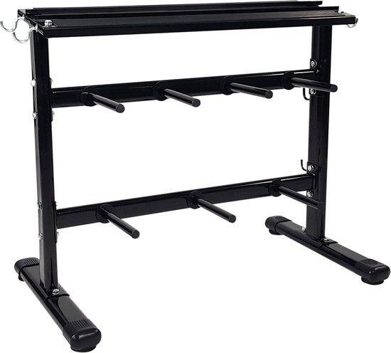 Rack haltere - rack pour haltères et disques noir | bol.com