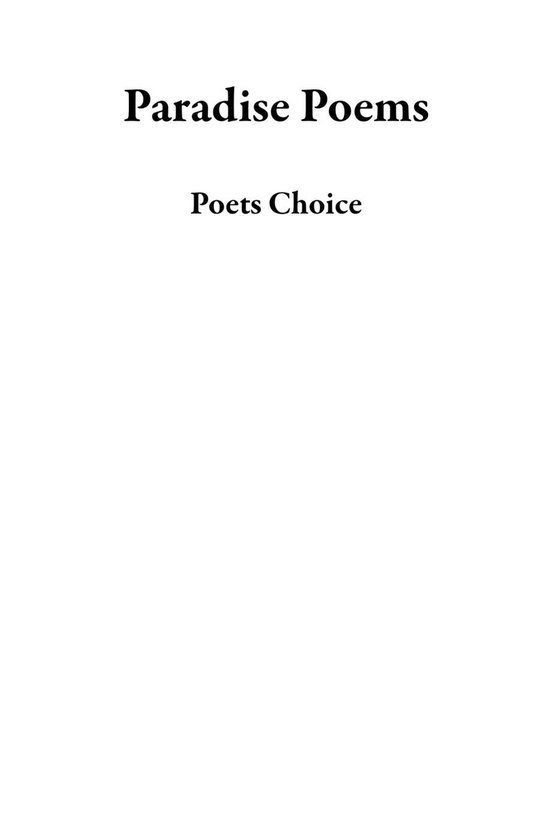 Collection of Poems - Paradise Poems (ebook), Joanne Rupp ...