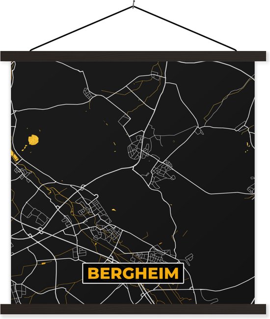 Posterhanger incl. Poster - Schoolplaat - Duitsland – Black and Gold ...