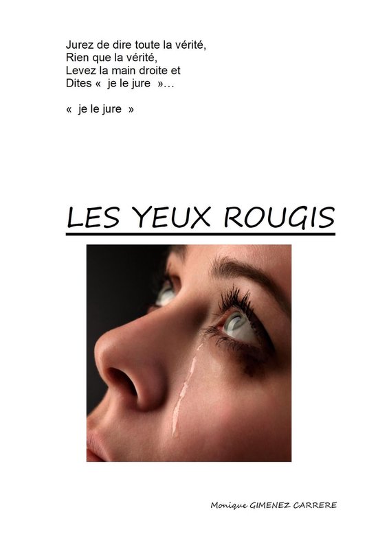 LES YEUX ROUGIS (ebook), Monique GIMENEZ CARRERE | 1230005623761 ...