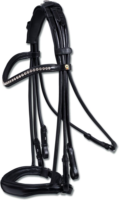 Waldhausen S-Line Double Bridle Blackburn | Cob | bol.com