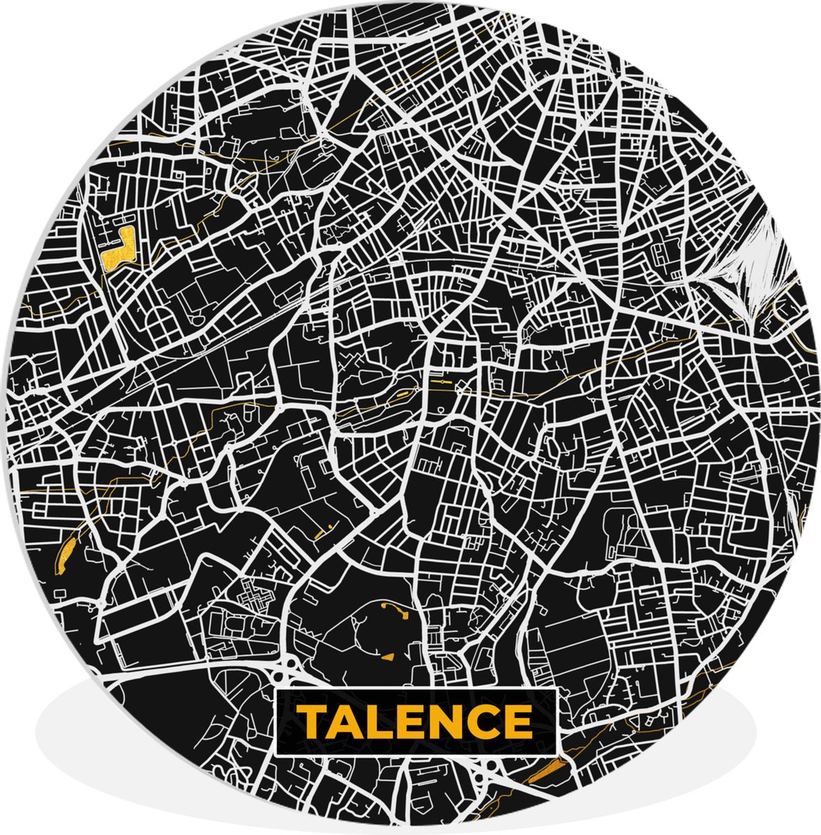 Wall Circle - Wall Circle Indoor - France - Carte - Talence - City Map ...
