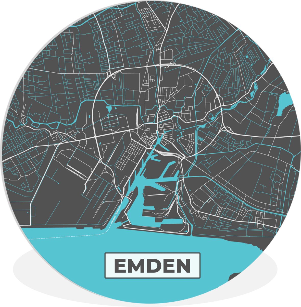 Wall Circle - Wall Circle Indoor - Map - Map - City Map - Emden ...