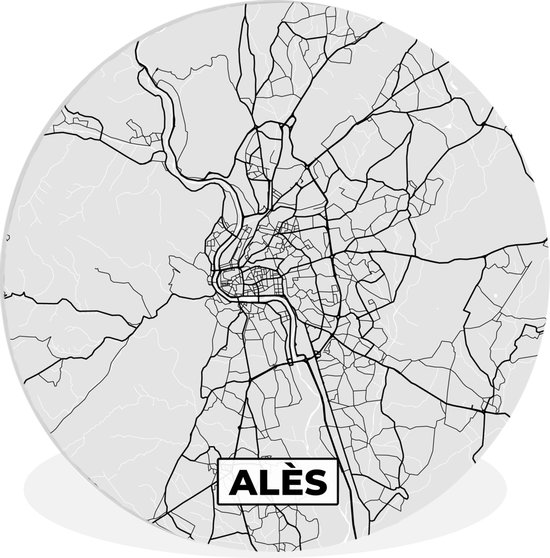 Wall Circle - Wall Circle Indoor - Carte - Plan de Ville - Alès - Carte ...