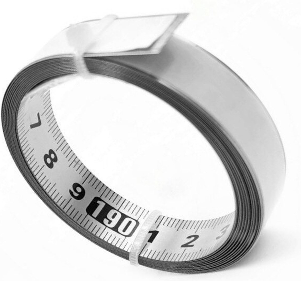 WiseGoods Premium RVS Meetlint Zelfklevend - Rolmaat - Landmeter ...