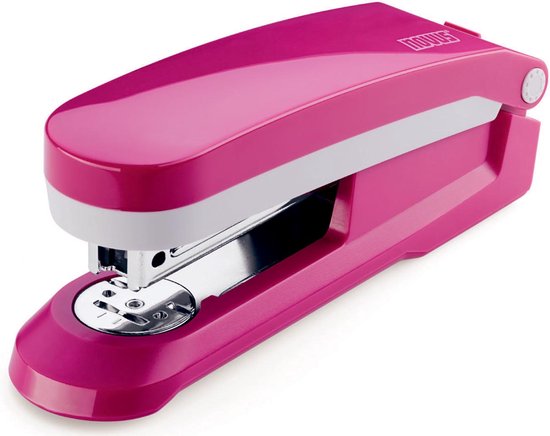 Novus nietmachine E 25 roze 20 stuks | bol