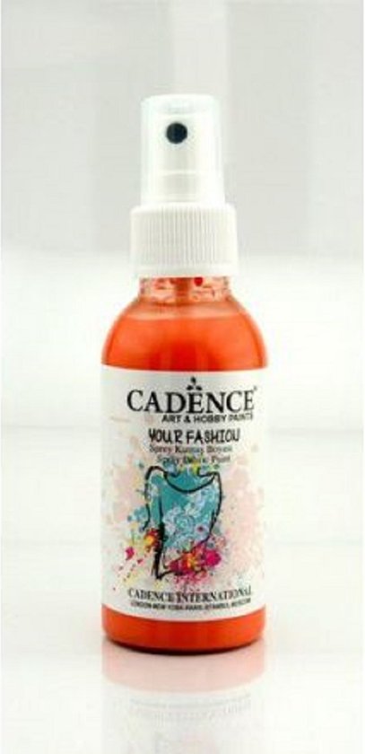 Textielverf - Orange - Cadence Your Fashion Spray - 100 ml | bol