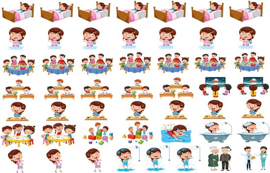 Pictogrammen pakket meisje - pictogram - pictogrammen - pictogrammen ...