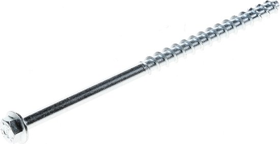HECO MULTI-MONTI-plus schroefanker 7,5x140 - zeskantkop - verzinkt ...