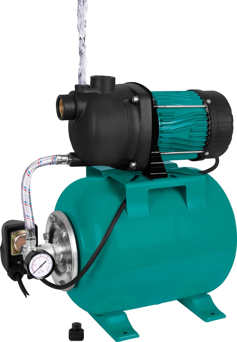 VONROC Hydrofoorpomp / hydrofoorset met drukschakelaar - 800W - 3300l/h ...