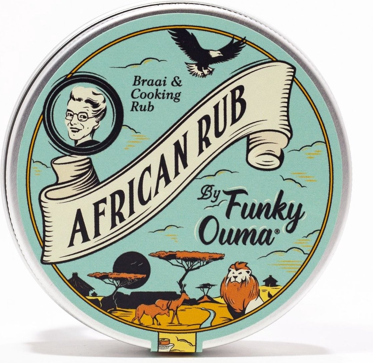 Funky Ouma - African Rub - Travel Bin 55g | bol.com