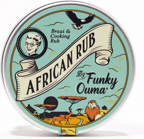 Funky Ouma - African Rub - Travel Bin 55g | bol
