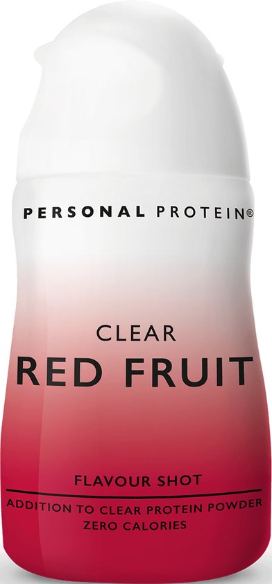 Personal Protein® – Red Fruit Clear Flavour Shot / Smaakmaker - Bepaal ...