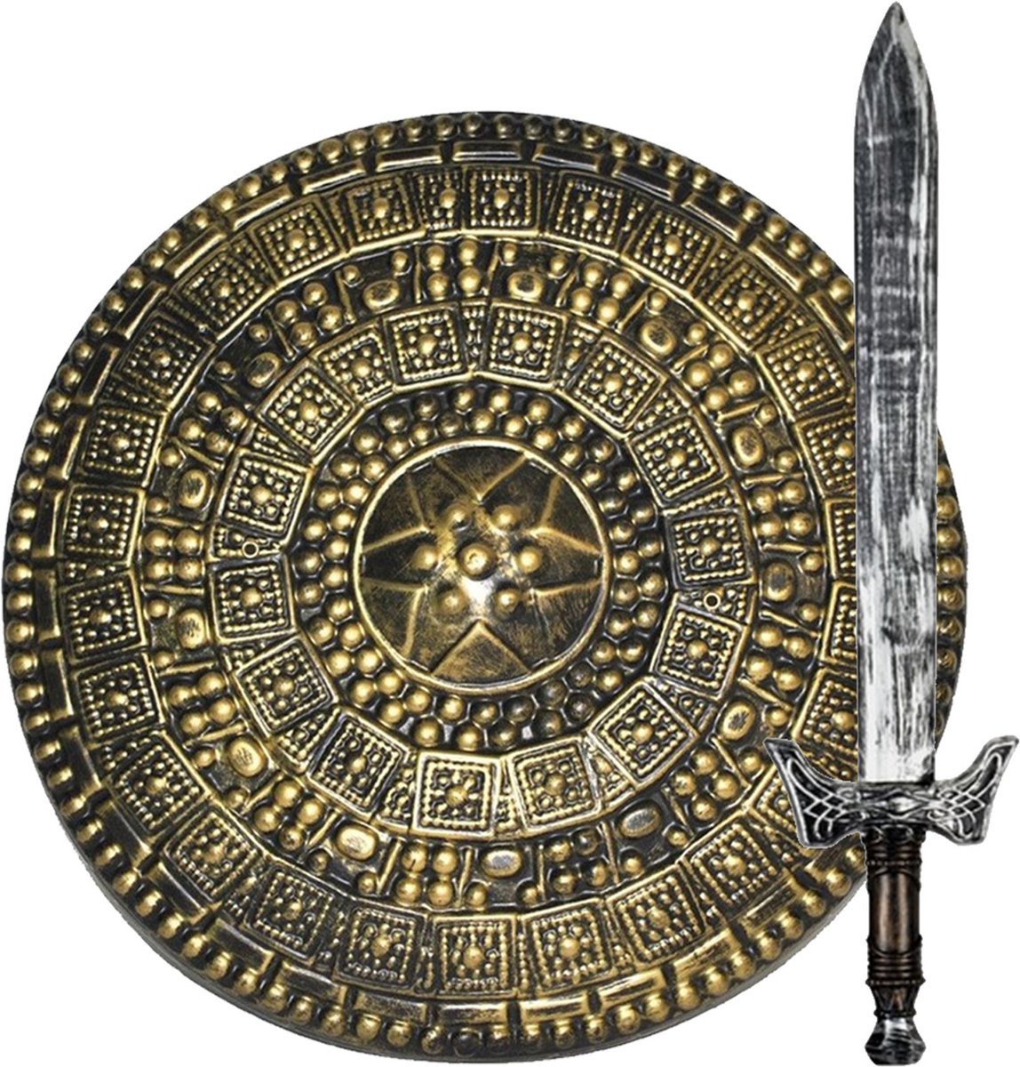 Romeinse ridder/Gladiator krijger verkleed accessoires wapens set ...