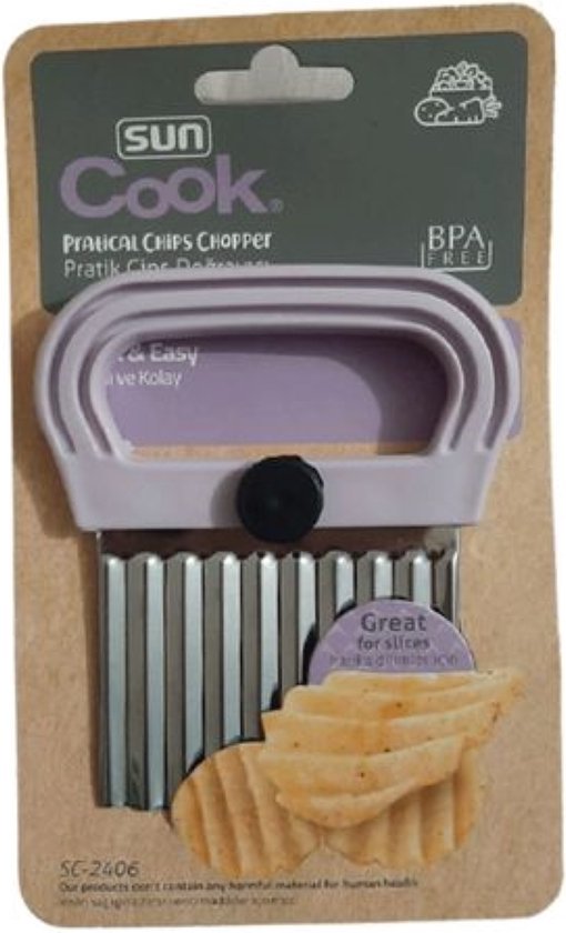 Suncook - aardappel mes - Chips mes - Friet mes - Fruit mes | bol