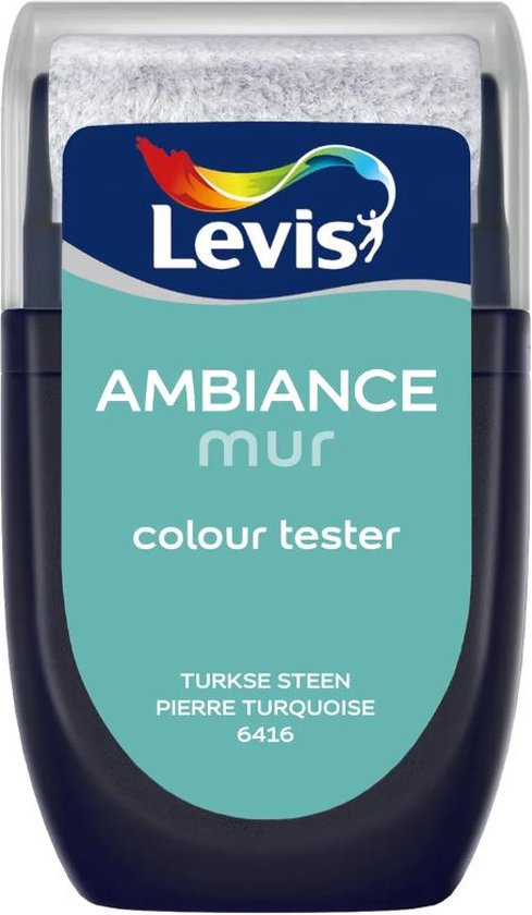 Levis Ambiance Mur Colour Tester - 30ML - 6416 - Turkse steen | bol