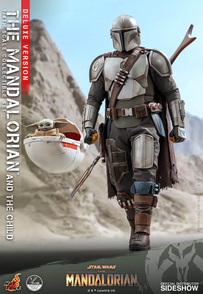 Hot Toys The Mandalorian and The Child Deluxe 1:4 Scale Figure - The ...