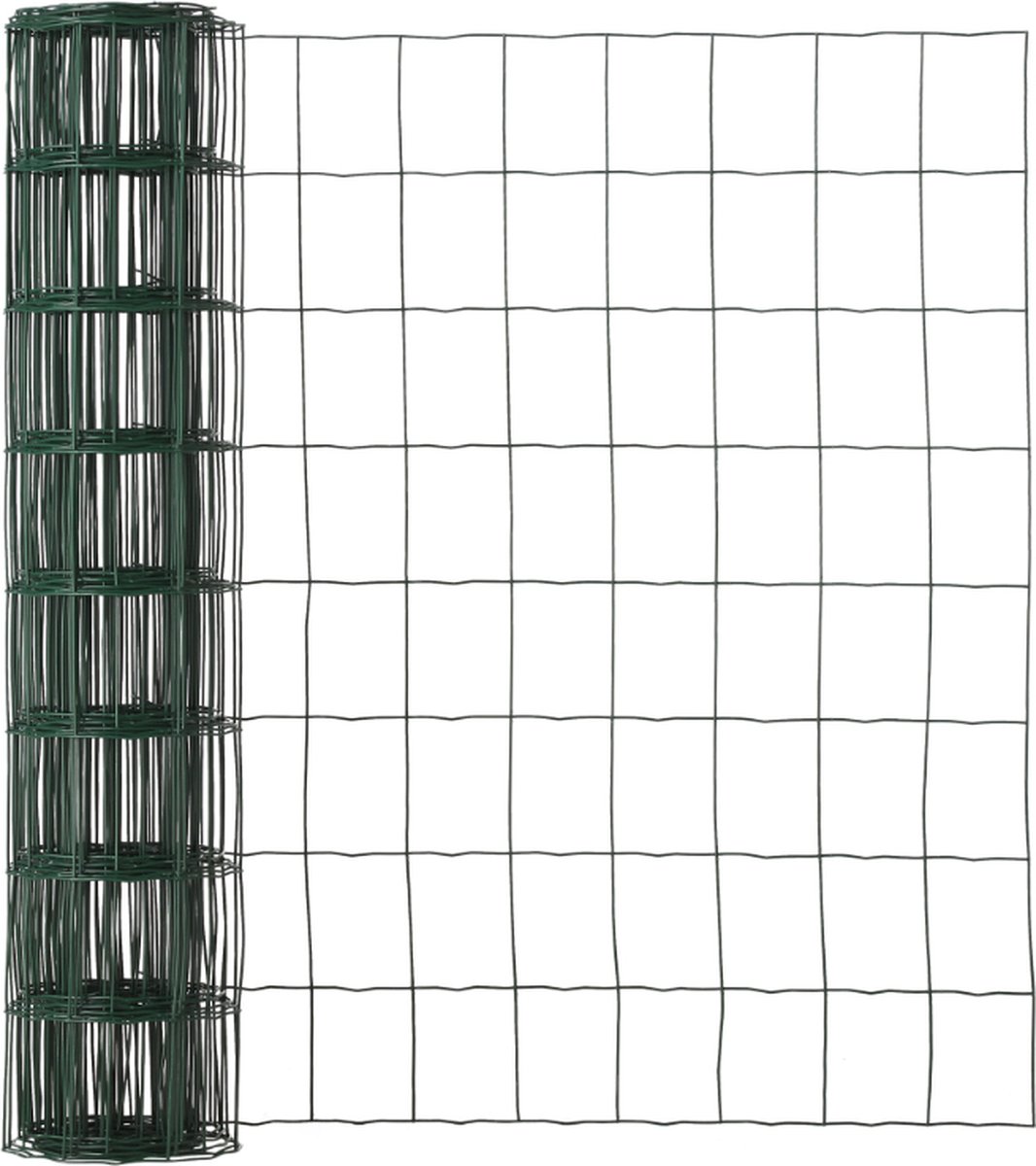 Handson Tuingaas vierkant gaas - geplastificeerd staal - groen - 80cm ...