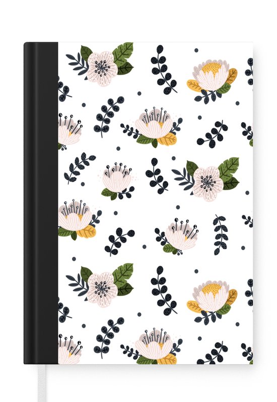 Carnet - Carnet d'écriture - Design - Feuilles - Fleurs - Carnet ...