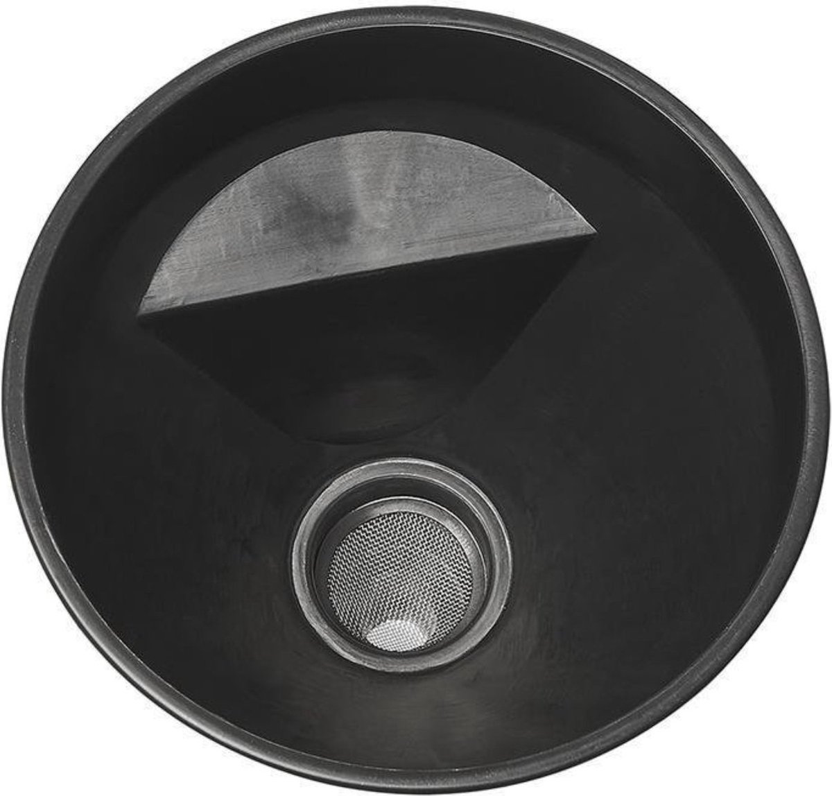 Weber Tools stevige plastic trechter met flexibele tuit en zeef voor ...