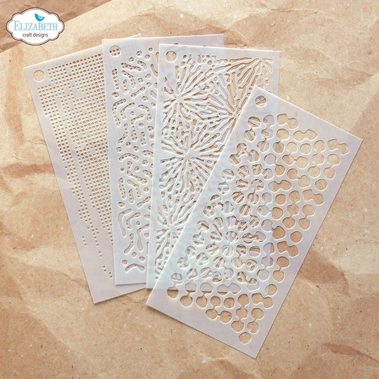 ECD Earth patterns 4 stuks | bol.com