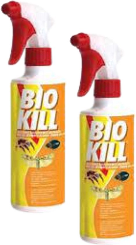 Bio Kill Spray Kleermot - 375 ml - 2 Stuks | bol.com