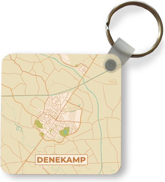 Sleutelhanger - Uitdeelcadeautjes - Kaart - Denekamp - Plattegrond ...