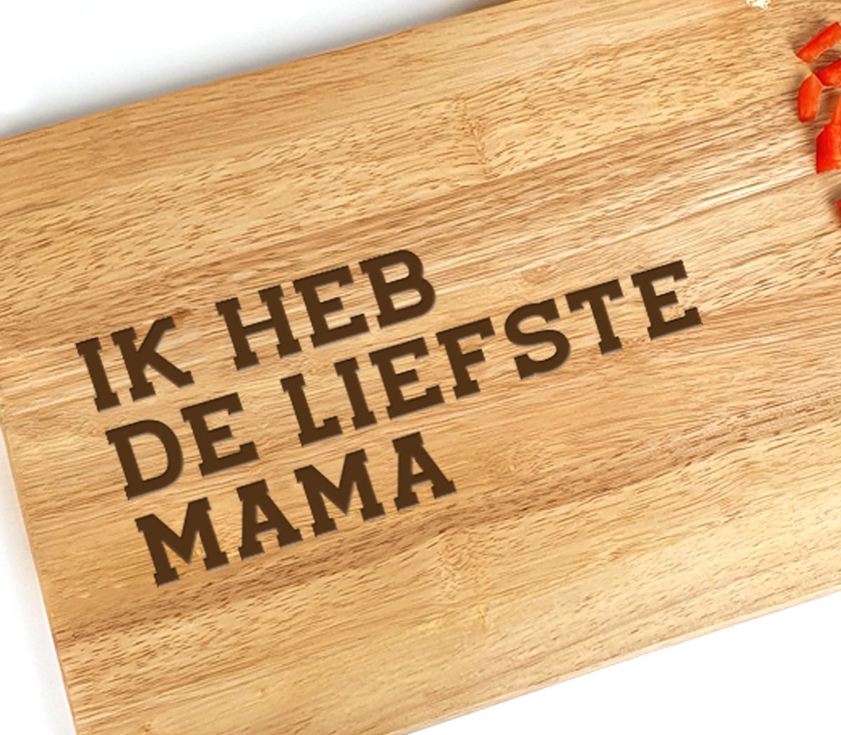 Snijplank hout - Moederdag cadeau - Liefste mama - Cadeau mama ...