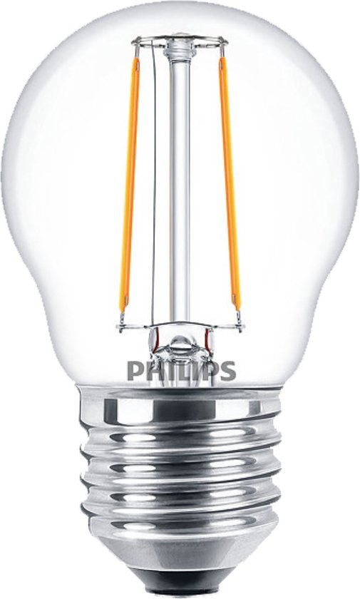 Philips CLA E27 Ampoule LED 2W - Extra - Wit Très Chaud - Remplace 25W - Paquet de 6 | bol.com