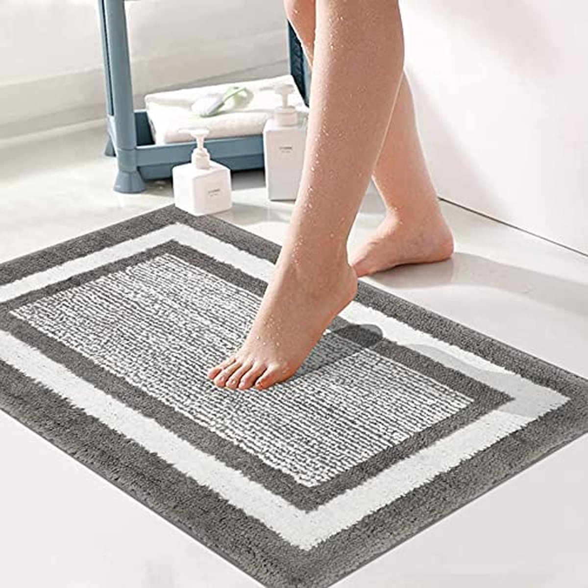 Badmat badkamermat - luxe badmat - premium kwaliteit | bol