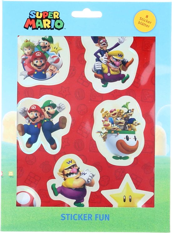 Super Mario Stickers | bol.com