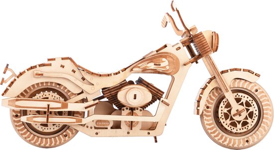 Bouwpakket Motor- Hout | bol