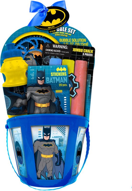 Batman Window Bucket Gift Set - Cadeau set - Kids - Kinderen ...