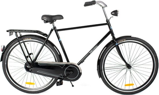 WHEELERZ OPAFIETS - 28INCH - 56CM - MAT ZWART | bol