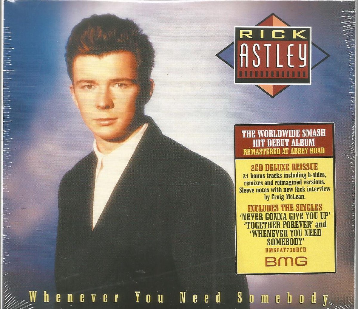 Whenever You Need Somebody, Rick Astley | CD (album) | Muziek | bol.com