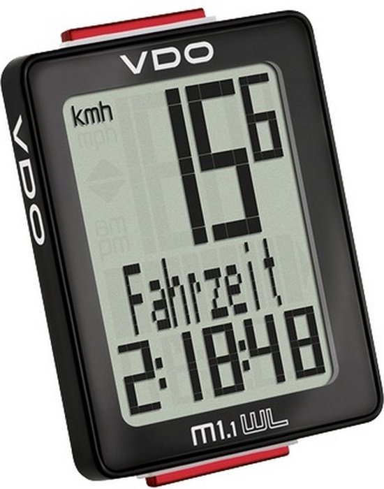 fietscomputer M1.1 WR zwart | bol.com