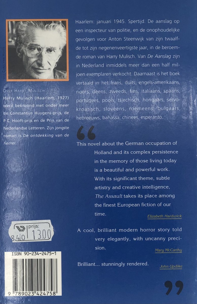 De Aanslag, Harry Mulisch | 9789023424758 | Boeken | bol