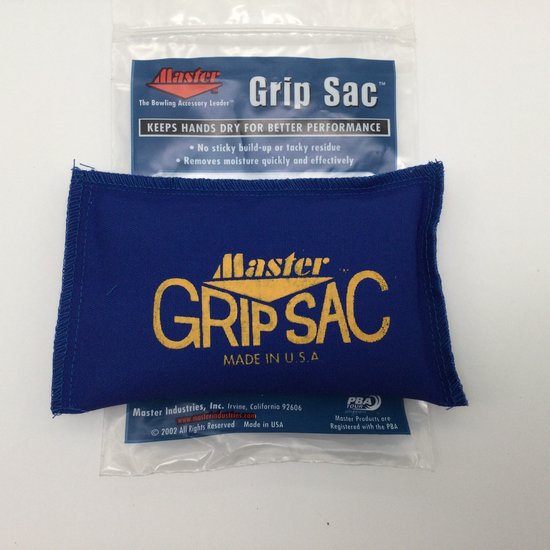 Bowling Bowling Grip Sac Master 'Grip -V- Sac ' print, stof, blauw ...