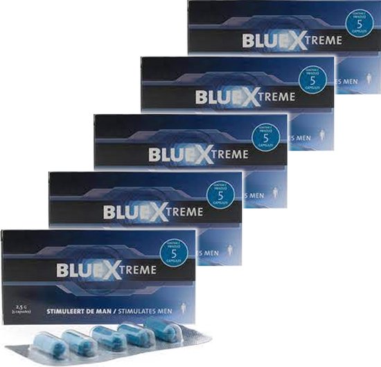 BlueXtreme | De Bekende Sterke Erectiepil Voor Mannen - 25 capsules ...