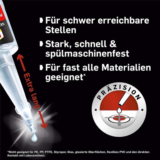 Pattex - secondelijm precisie - precision liquid - 5g - bliksemsnel en ...