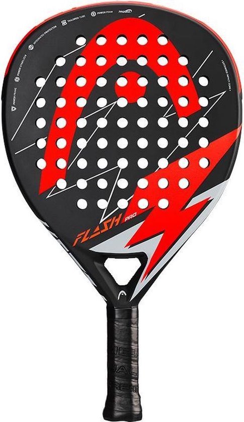 Head Flash Pro Padel Racket met Head Ballen + Rugzak | bol