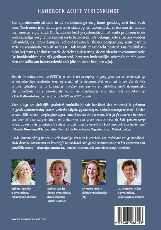 Handboek acute verloskunde | 9789401484053 | Barbara Havenith | Boeken | bol