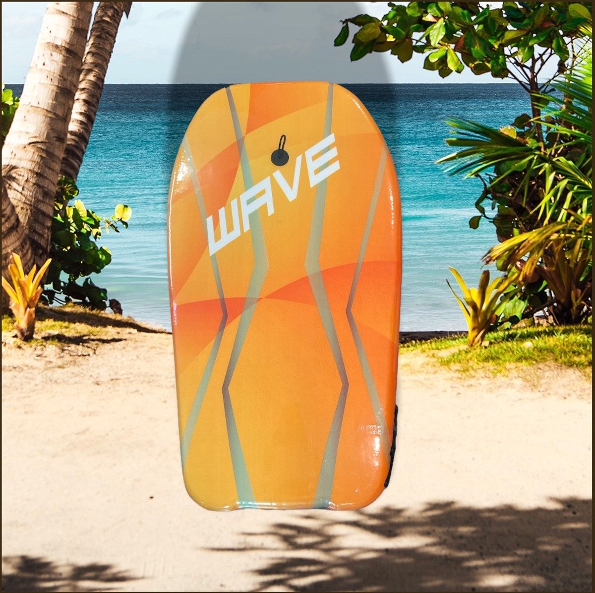 Wave Body Board Wave Orange 46 x 5 x 84.5 cm | bol