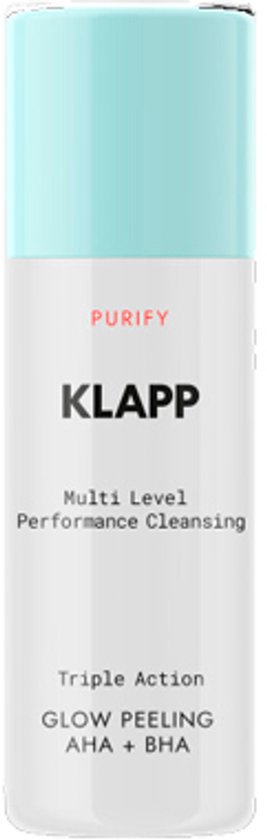 KLAPP Cosmetics - Triple Action Glow Peeling AHA + BHA | bol
