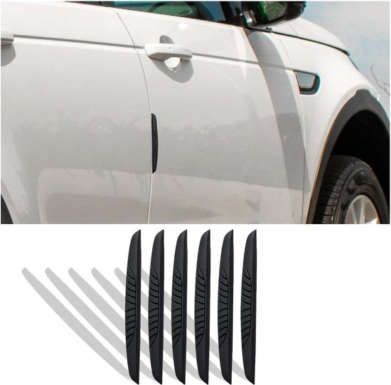 Beschermstrips voor bumper - Set van 6 - Anti-botsing - Krasbestendig ...