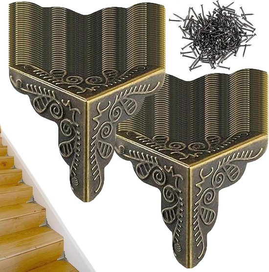 Decorative Stair Dust Corners - 100Pcss Stair Corner Protectors ...